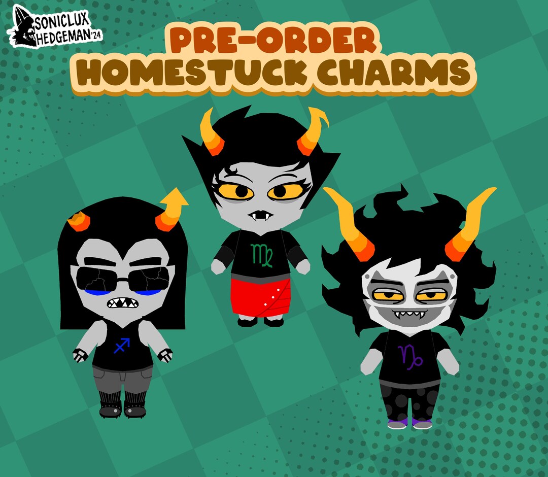 PRE-ORDER | Low Poly Lil Trolls (set 3) - Equius/kanaya/gamzee ...