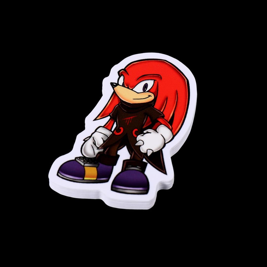 Knuckles - Mage of Blood - Sonic the Hedgehog + Homestuck Die-cut Vinyl ...