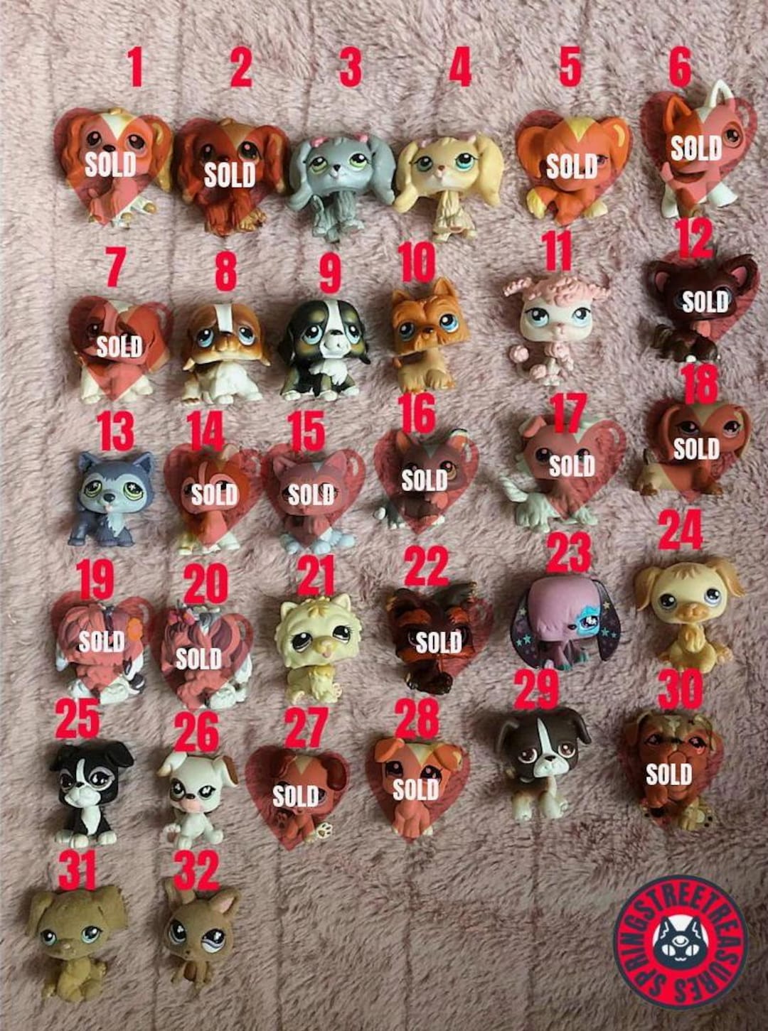 Authentic Littlest Pet Shop, LPS, Lot | Rare LPS | Dogs | - Etsy