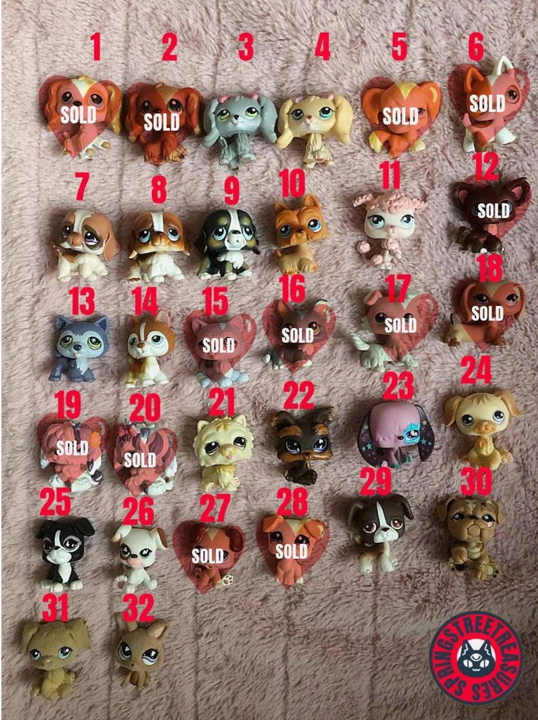 Authentic Littlest Pet Shop, LPS, Lot Rare LPS Dogs - Etsy Australia