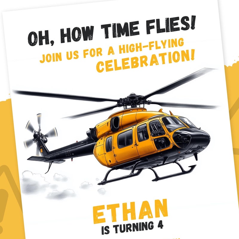 Helicopter Party - Etsy