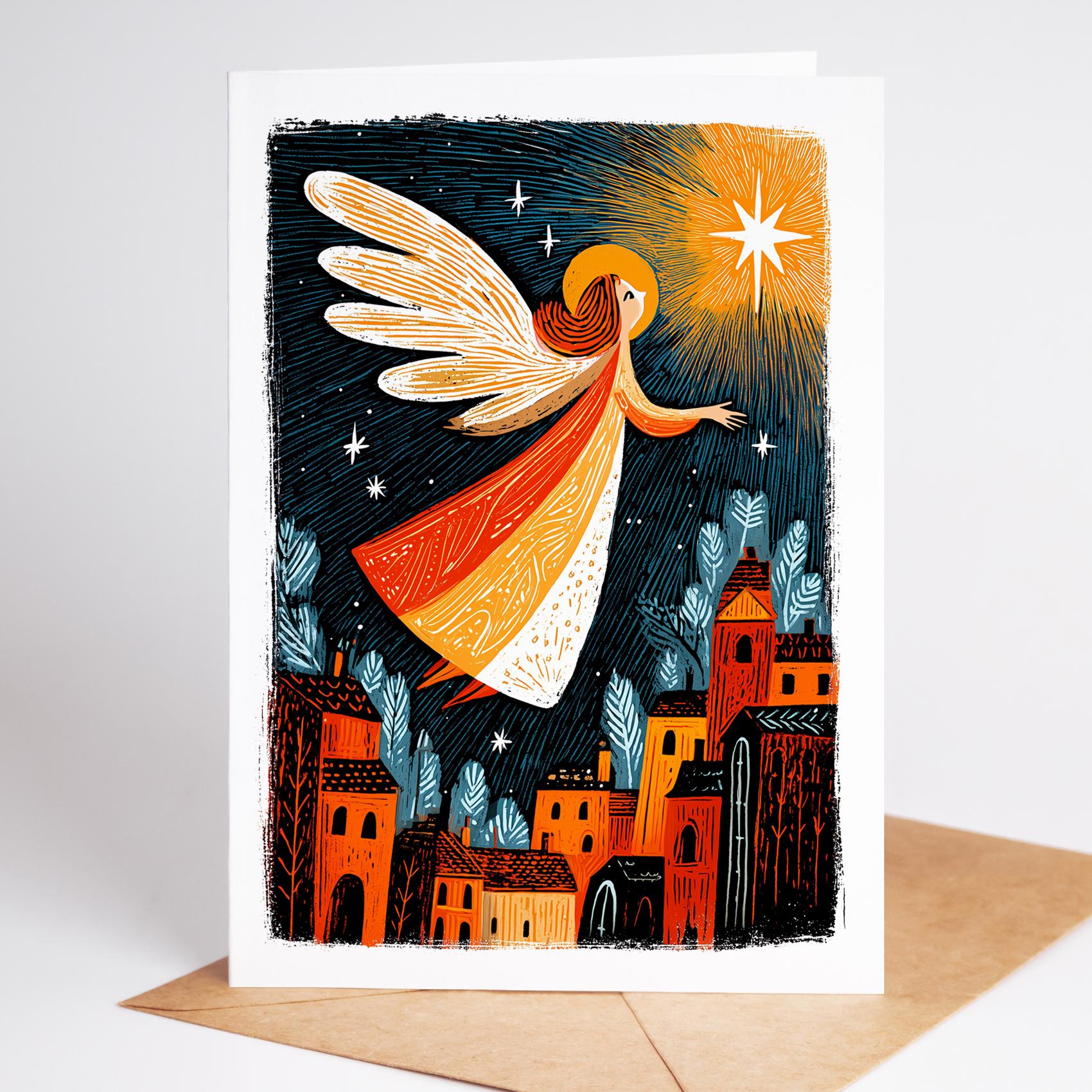 Nativity Christmas Card Set | 10 Unique Religious Holiday Cards ...