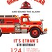 Firetruck Birthday Invitation | Fireman Party Invite | Firefighter ...