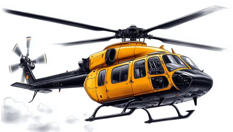 Editable Boys Helicopter Birthday Invitation | Customizable 5x7 ...