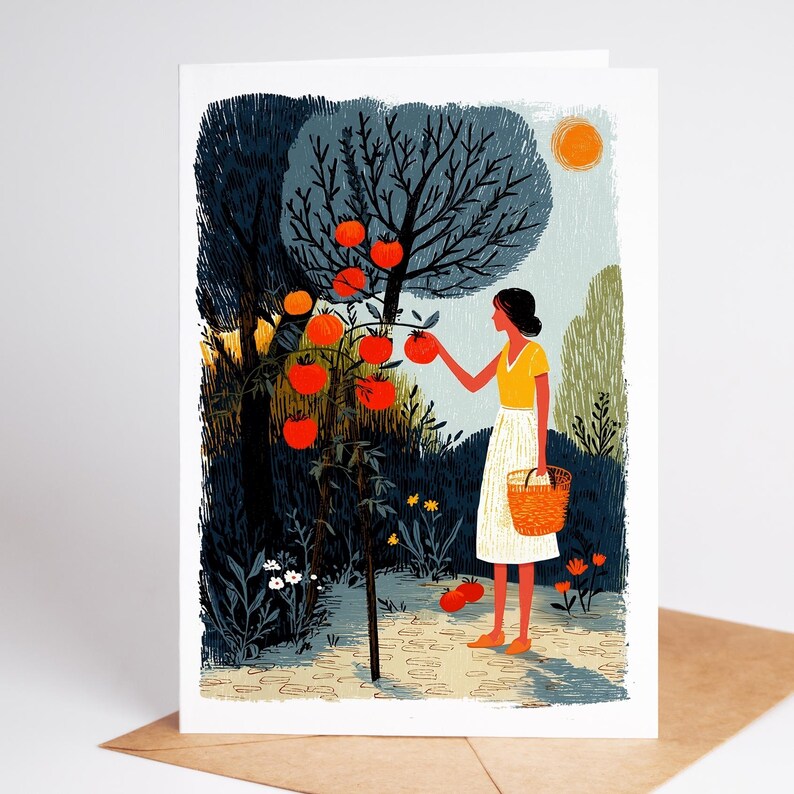 Gardening Greeting Cards: Set of 10 Unique Garden-themed Note Cards - Etsy