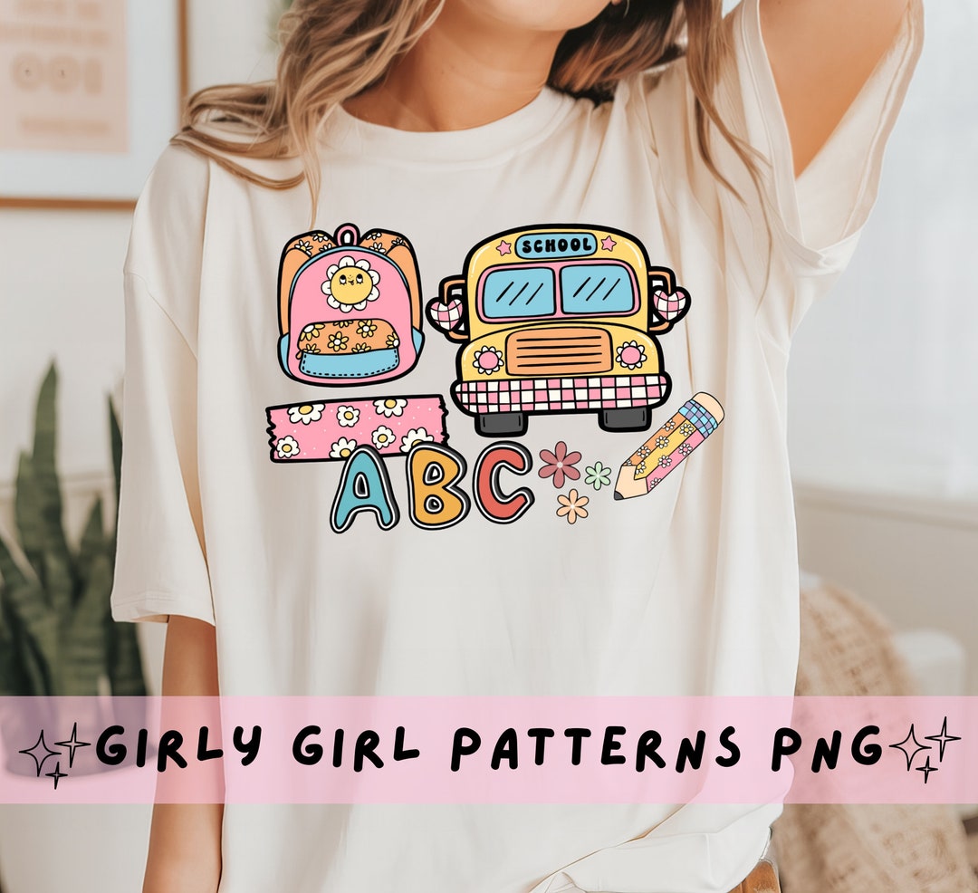 Groovy School PNG - Etsy