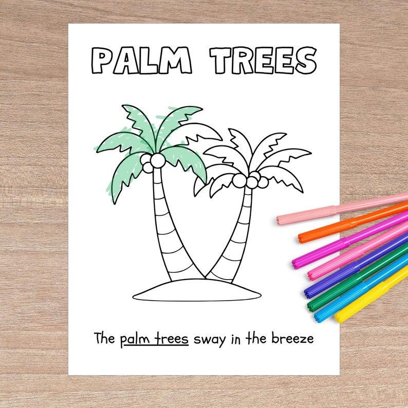 10 Printable Coloring Pages | Educational | Summer Beach Themed | Ideal ...