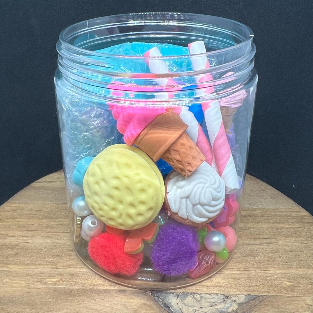 Play Dough Jars, Party Favors, Sensory Jar, Play Dough Sensory Jar, 8oz ...