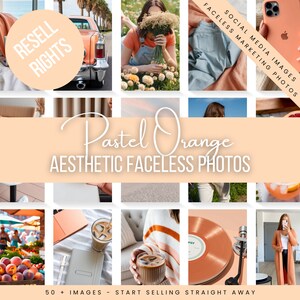 Social Media Aesthetic Photos Peach Stock Images Instant Download and ...