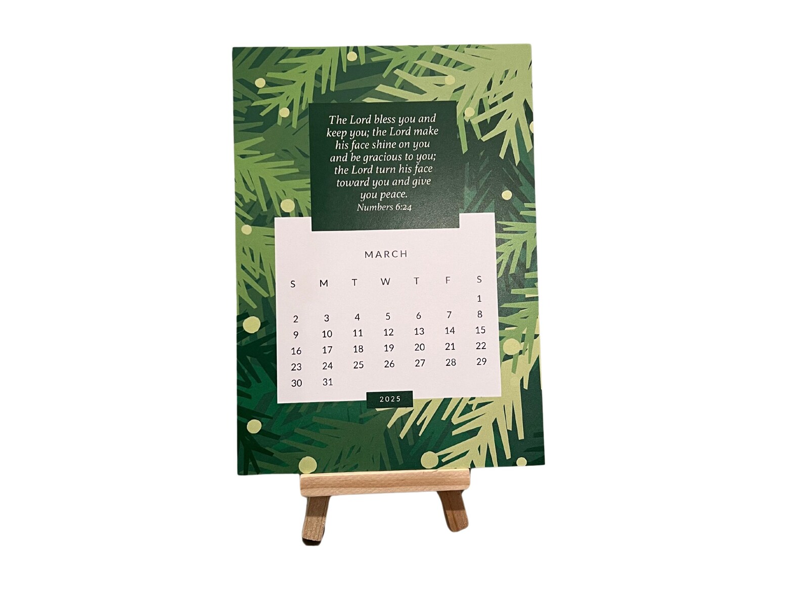 Bible Verse Calendar 2025 | Inspirational 2025 Christian Desk Calendar ...