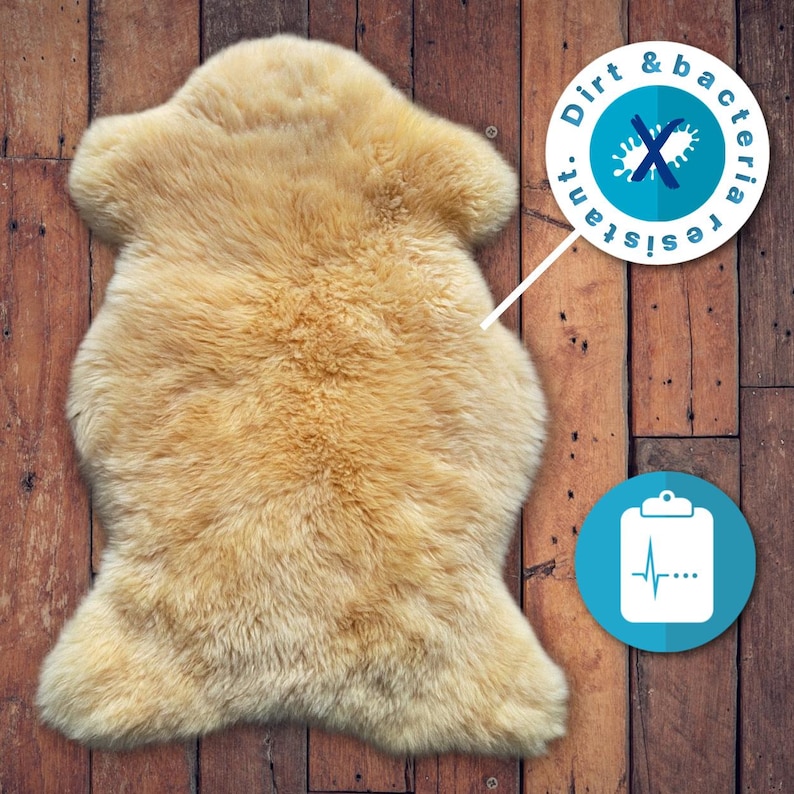 Medical Sheepskin Pad for Bed Sores, Sensitive Skin, Pain | Natural Fur ...