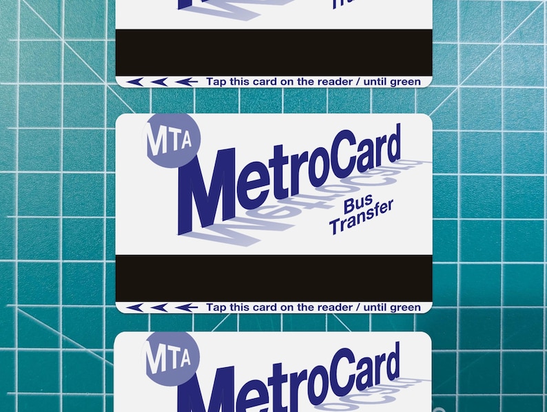 Metrocard Sticker Skin for OMNY Card | Student Metrocard | Bus Transfer ...