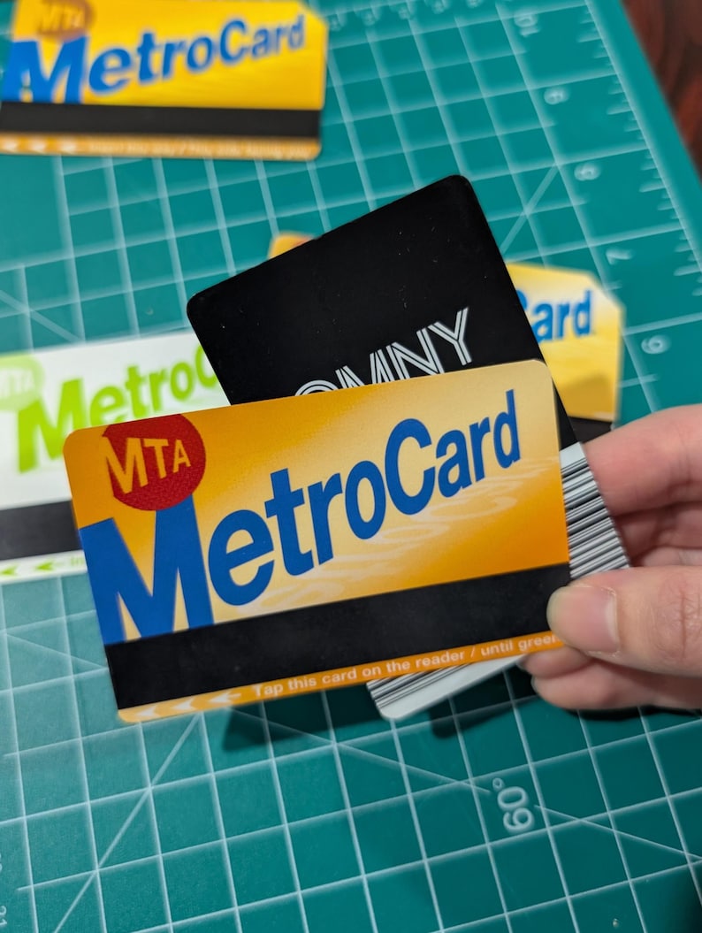 Metrocard Sticker Skin for OMNY Card | Student Metrocard | Bus Transfer ...