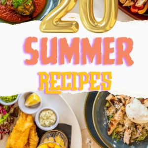 20 Easy to Make Summer Meal Recipe Cookbook - Etsy