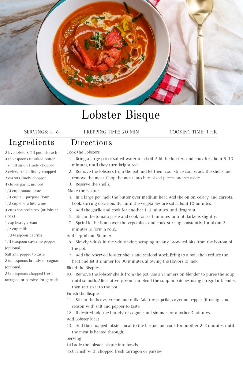 20 Easy to Make Summer Meal Recipe Cookbook - Etsy