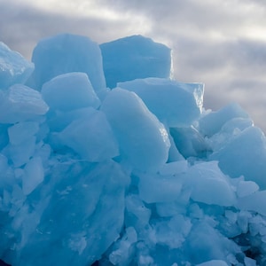 Blue Ice, Iceland - Original Color Photograph by Kim Bailey - Etsy