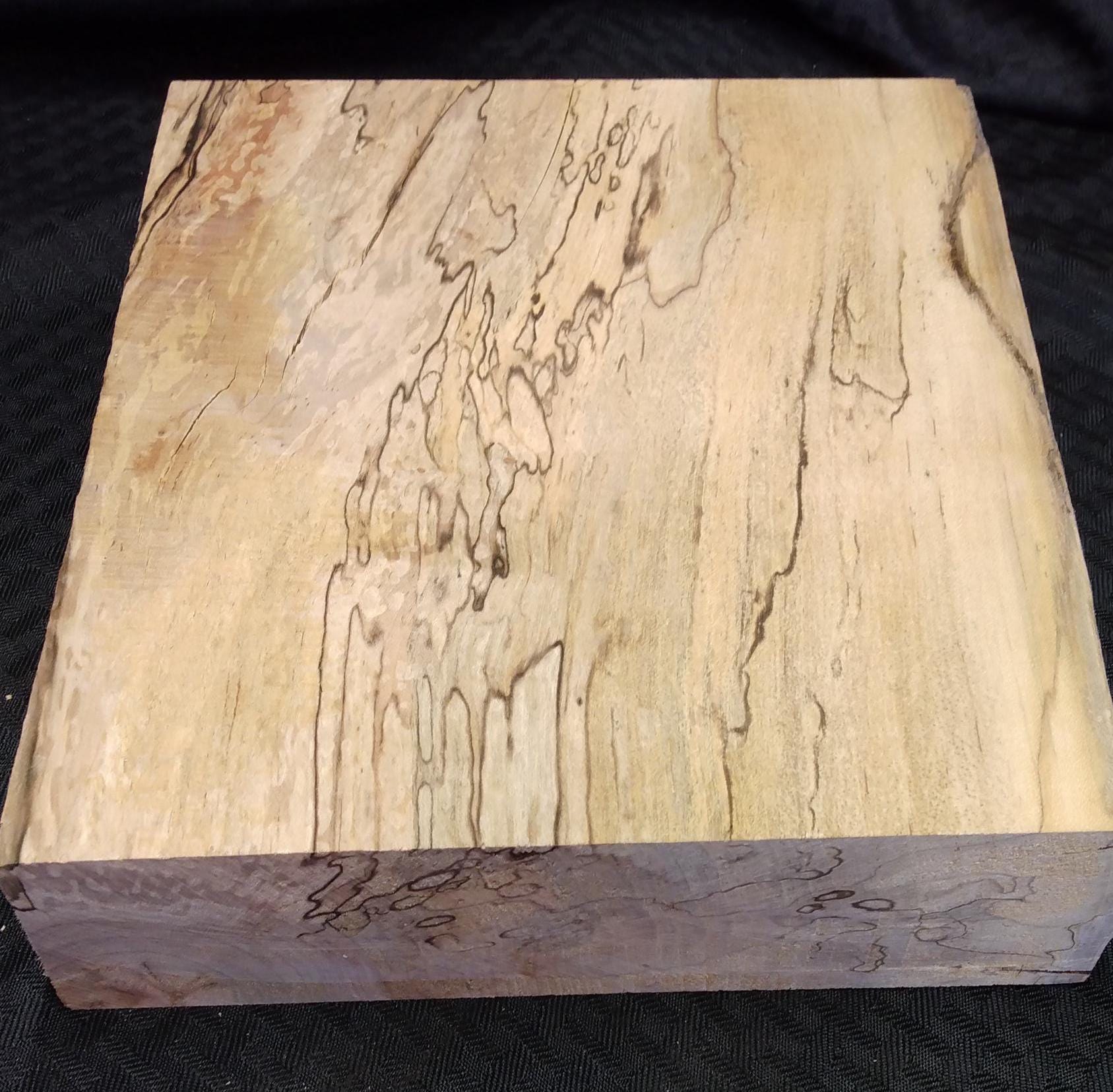 Spalted Maple Blank 10 | 8"x10" | Live Edge | - Etsy