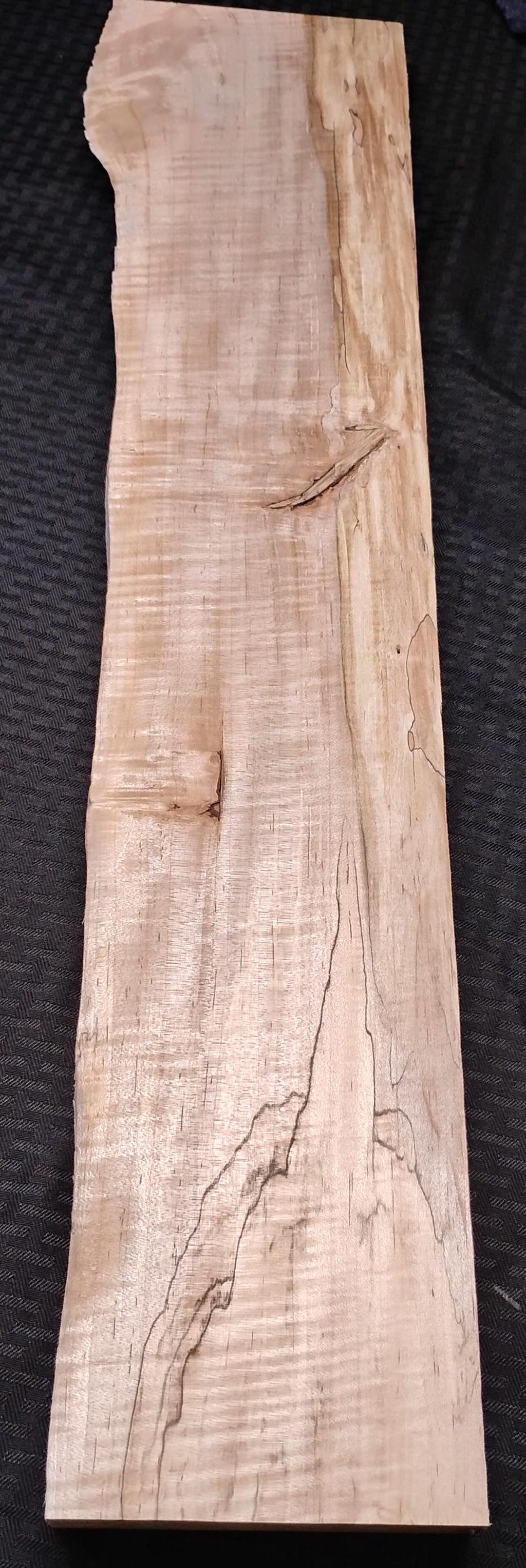 Spalted Curly Red Maple | 32 X 6 X 1.25 - Etsy