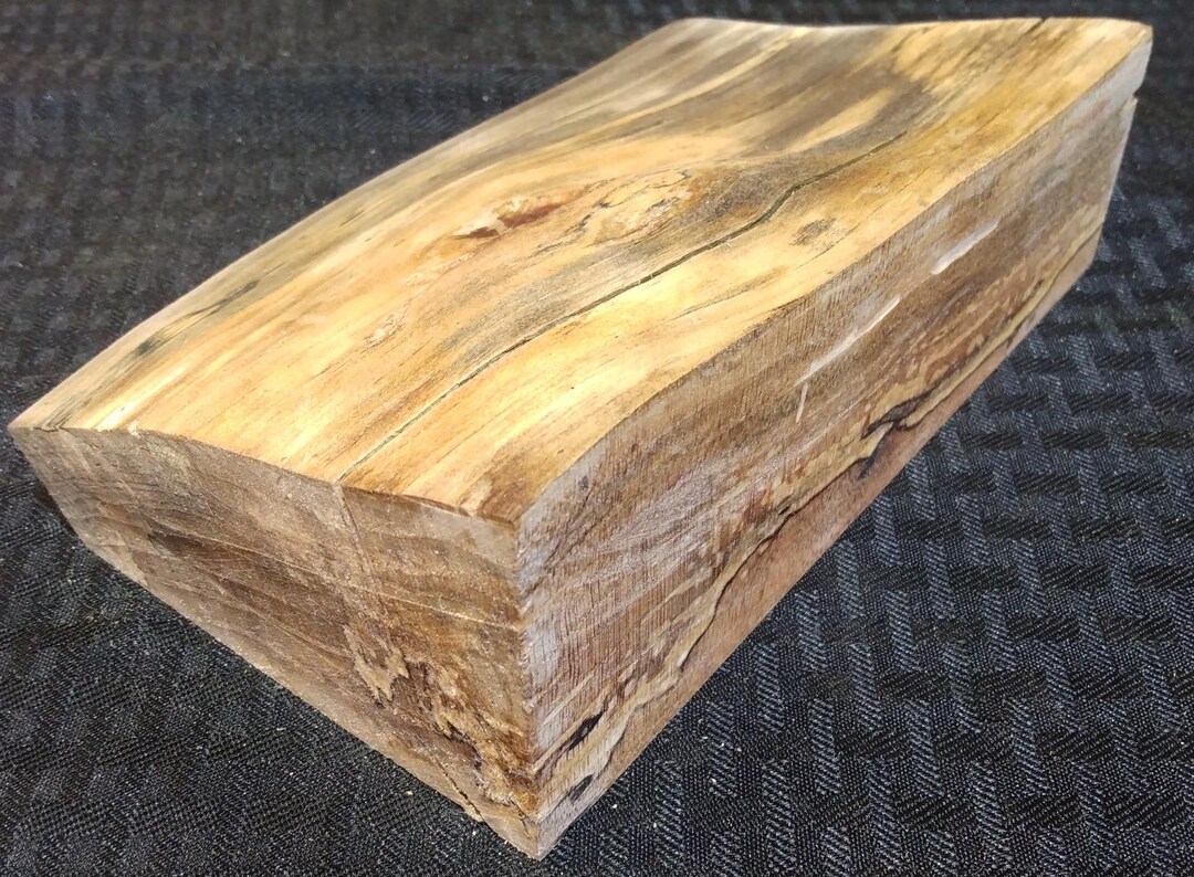 Spalted Red Maple Blank 03 Live Edge - Etsy