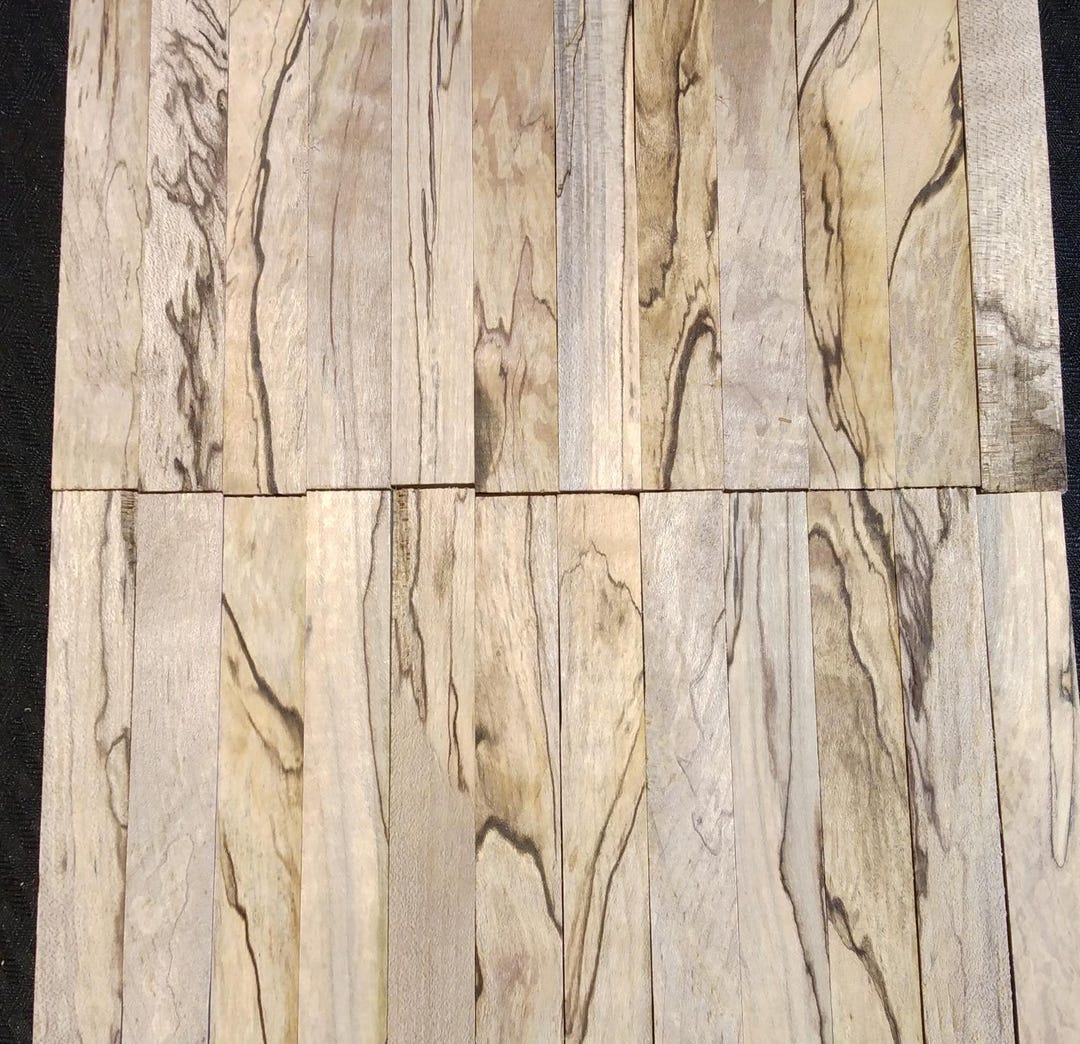 Pen Blanks Spalted Maple Figured 3/4 X 5 - Etsy