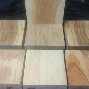 Pecan Wood Bowl Blanks | 5"-6"-7" X 2.25" | Wood Turning | Figured | - Etsy