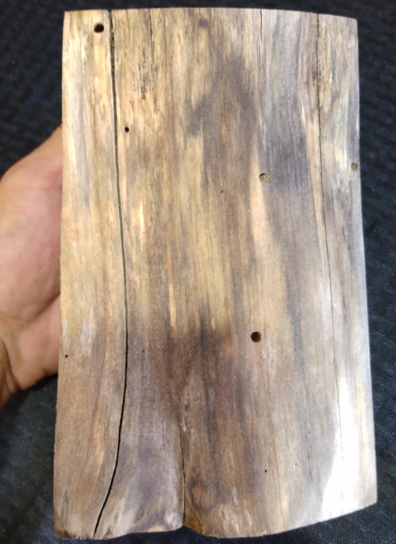 Spalted Maple Blank 04 | 7"x4" | Live Edge | - Etsy