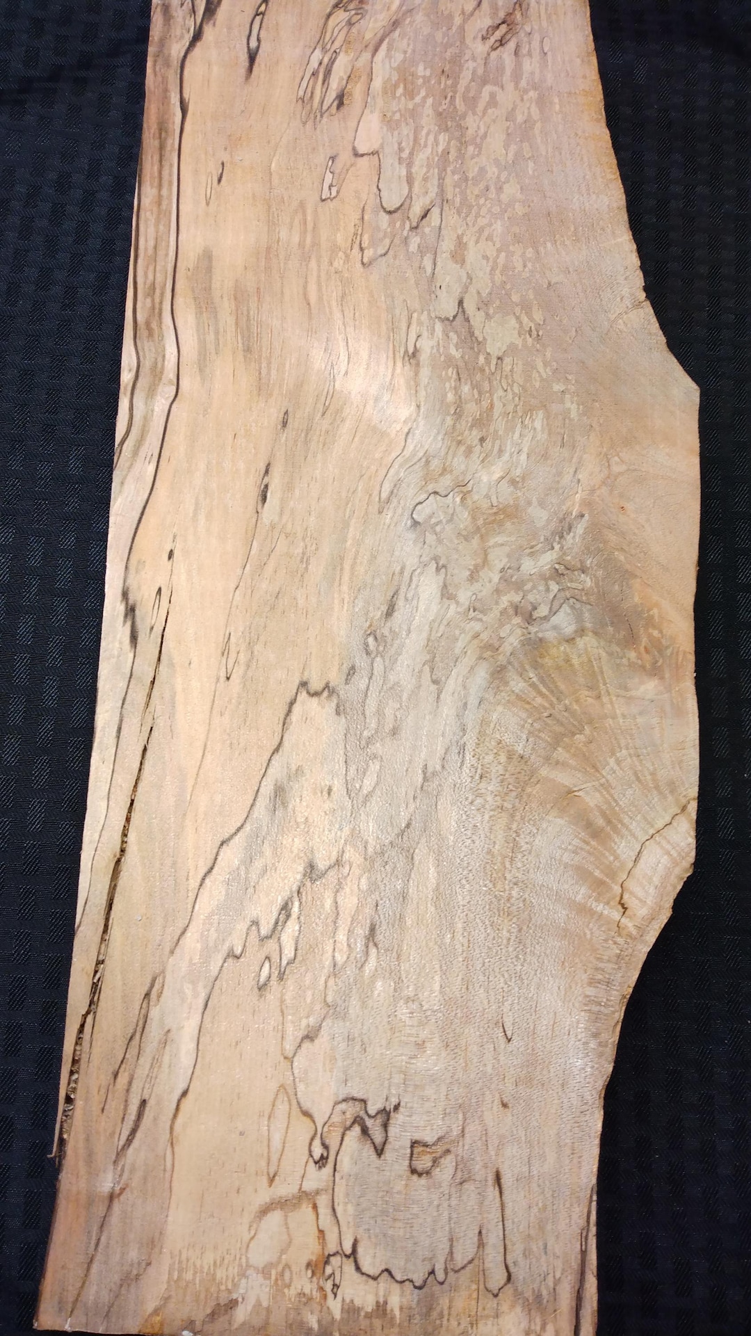 Spalted Maple Blank 11 | 8"x20" | Live Edge | - Etsy