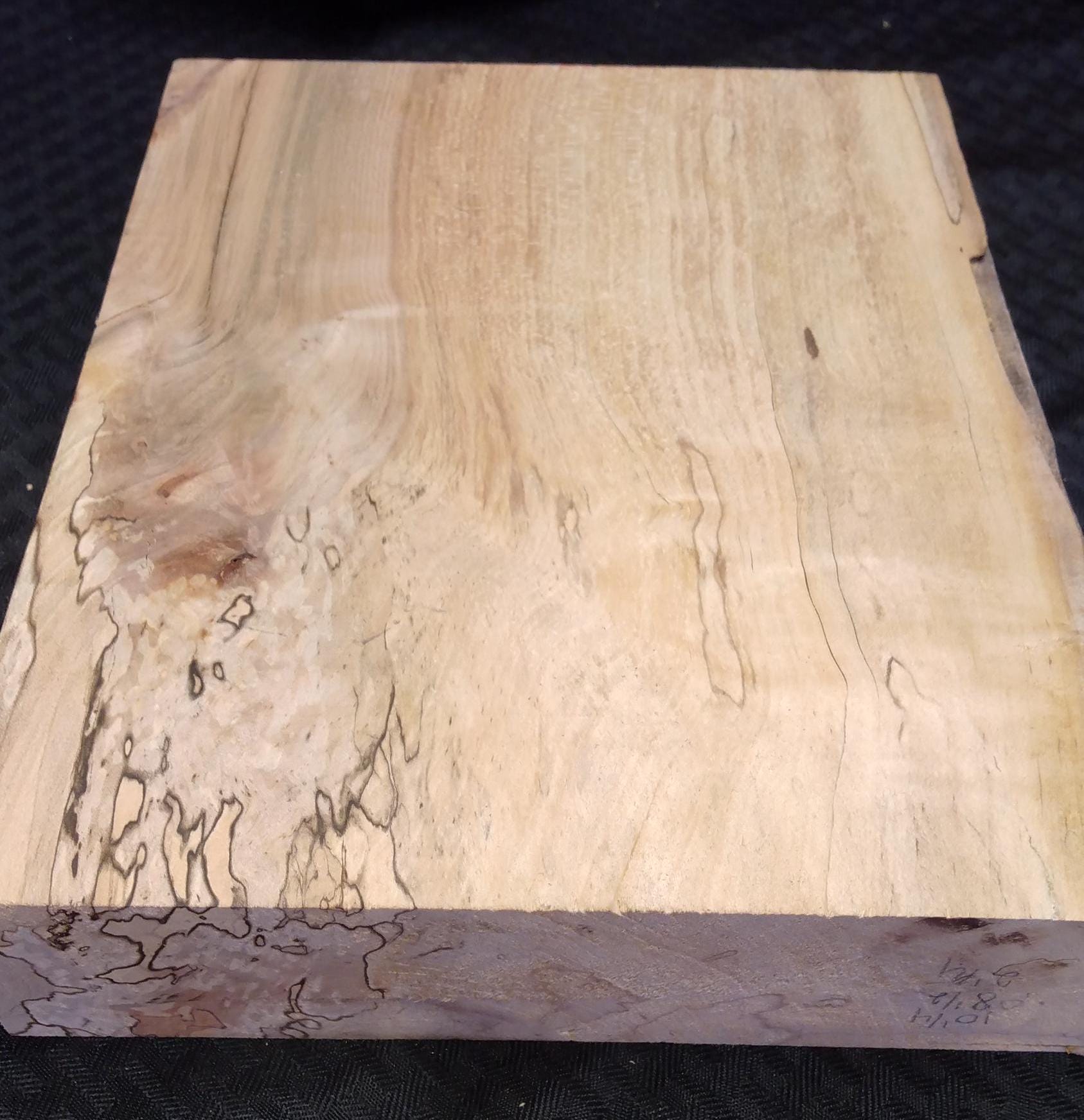 Spalted Maple Blank 10 | 8"x10" | Live Edge | - Etsy