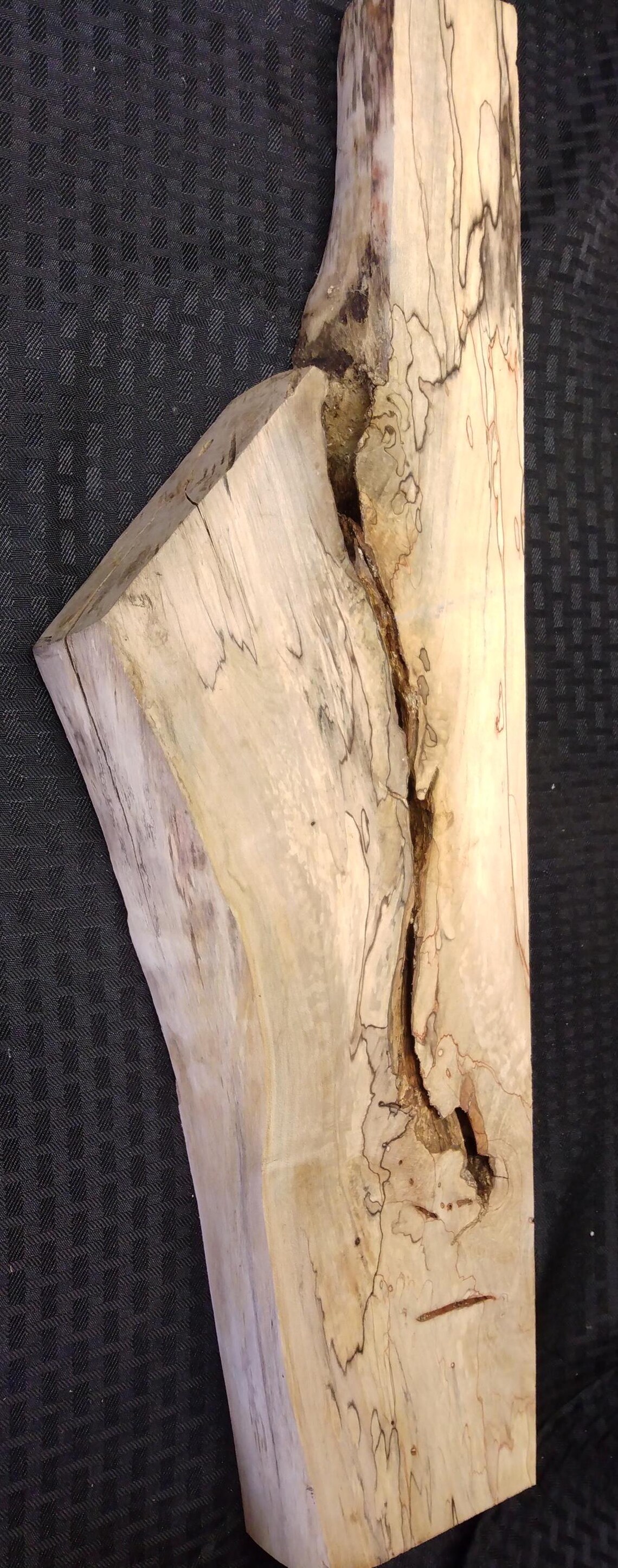 Spalted Maple Blank 12 | 7"x24" | Live Edge | - Etsy