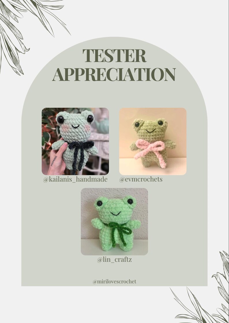 Fergus the Frog (snugimal) Crochet Pattern - Etsy