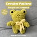 Fergus the Frog (snugimal) Crochet Pattern - Etsy