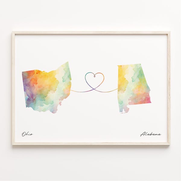 Alabama Heart - Etsy