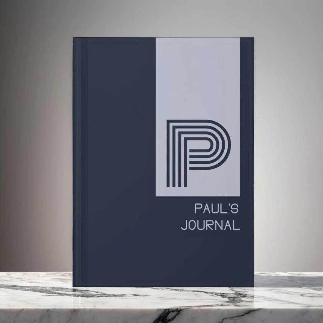 Custom Journal for Him, Personalized Man Diary, Personalized Gift for ...