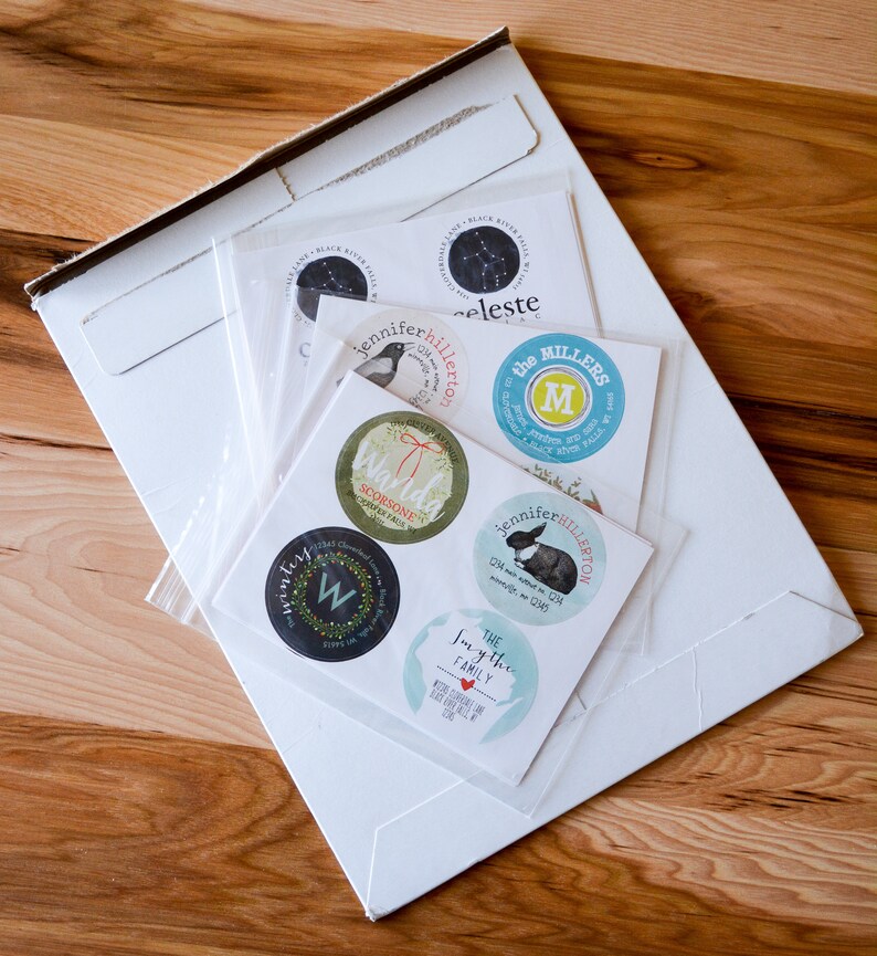 Star Signs Constellation Return Address Labels Custom | Etsy