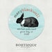 Vintage Bunny Rabbit Easter Return Address Labels, Gift for Pen Pal ...