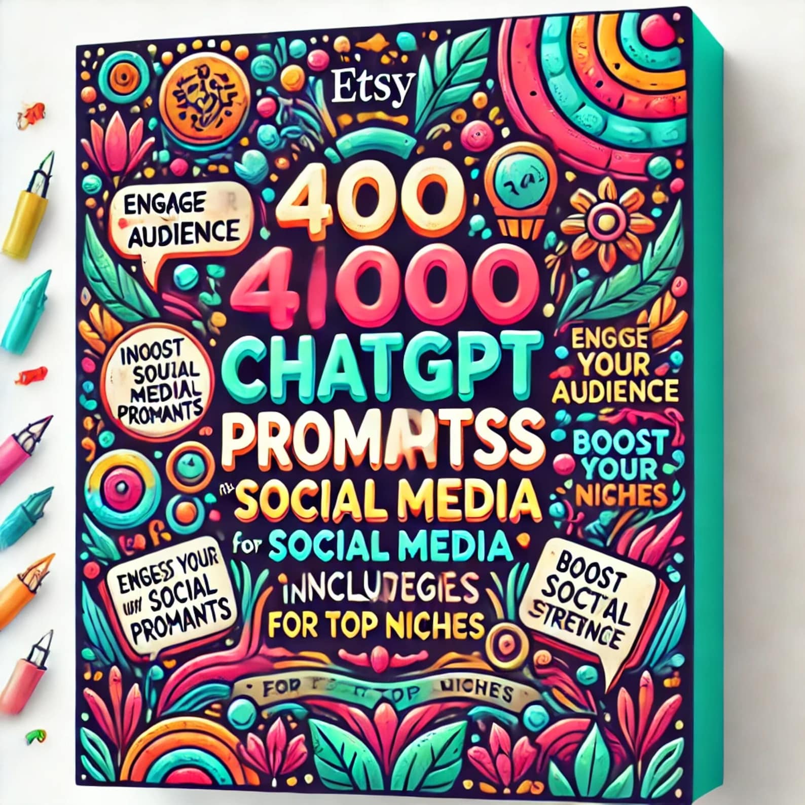 Chat GPT Prompts for Social Media; 4000! Chat Gpt Prompts for Digital ...