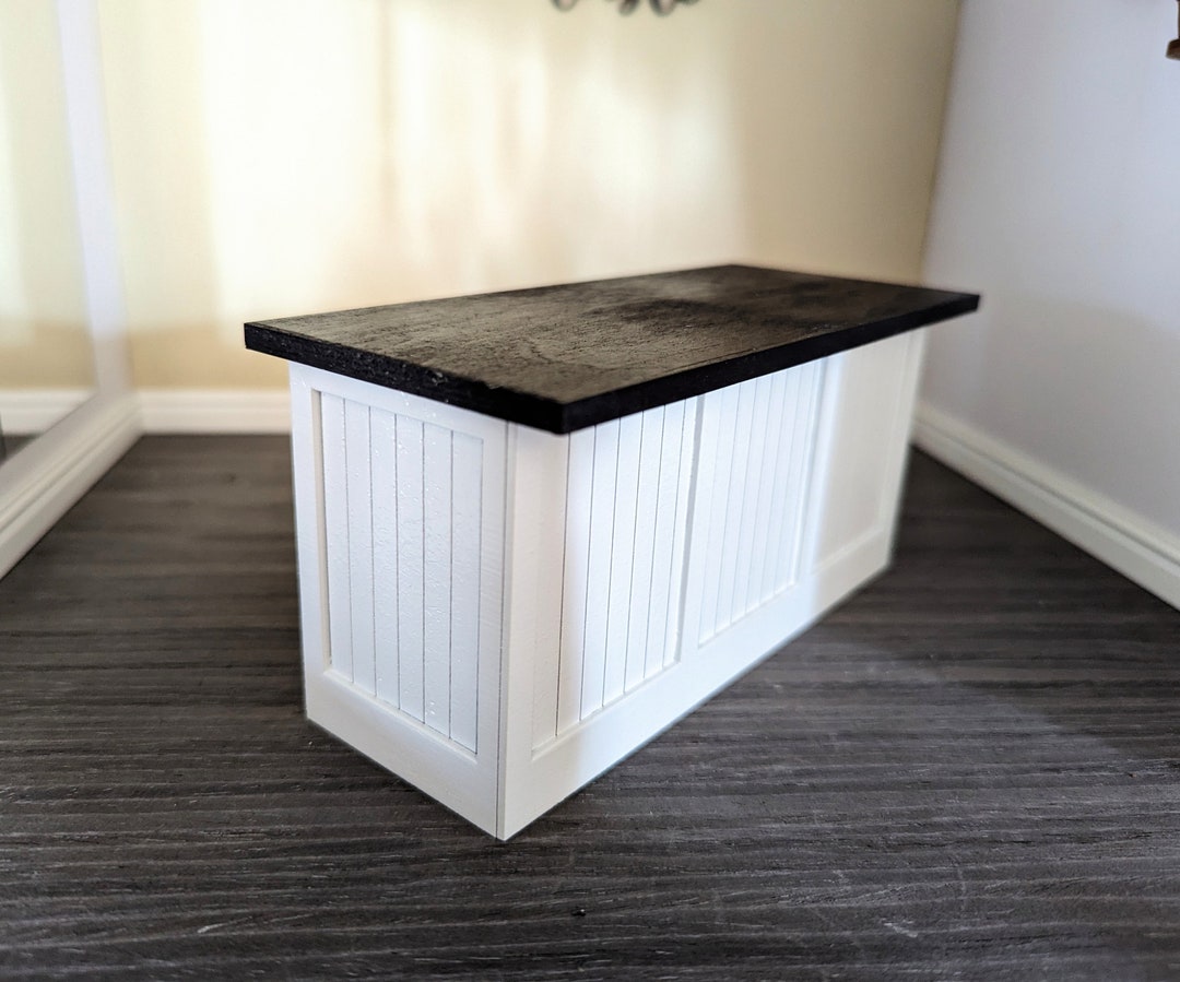 Dollhouse Miniature 1:12 Scale Store Bar Counter - Etsy