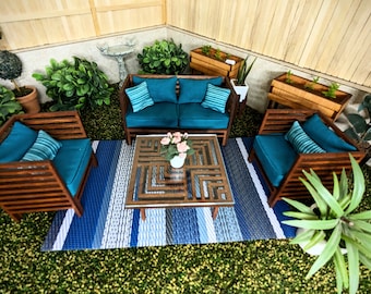 Miniature Patio Set - Etsy