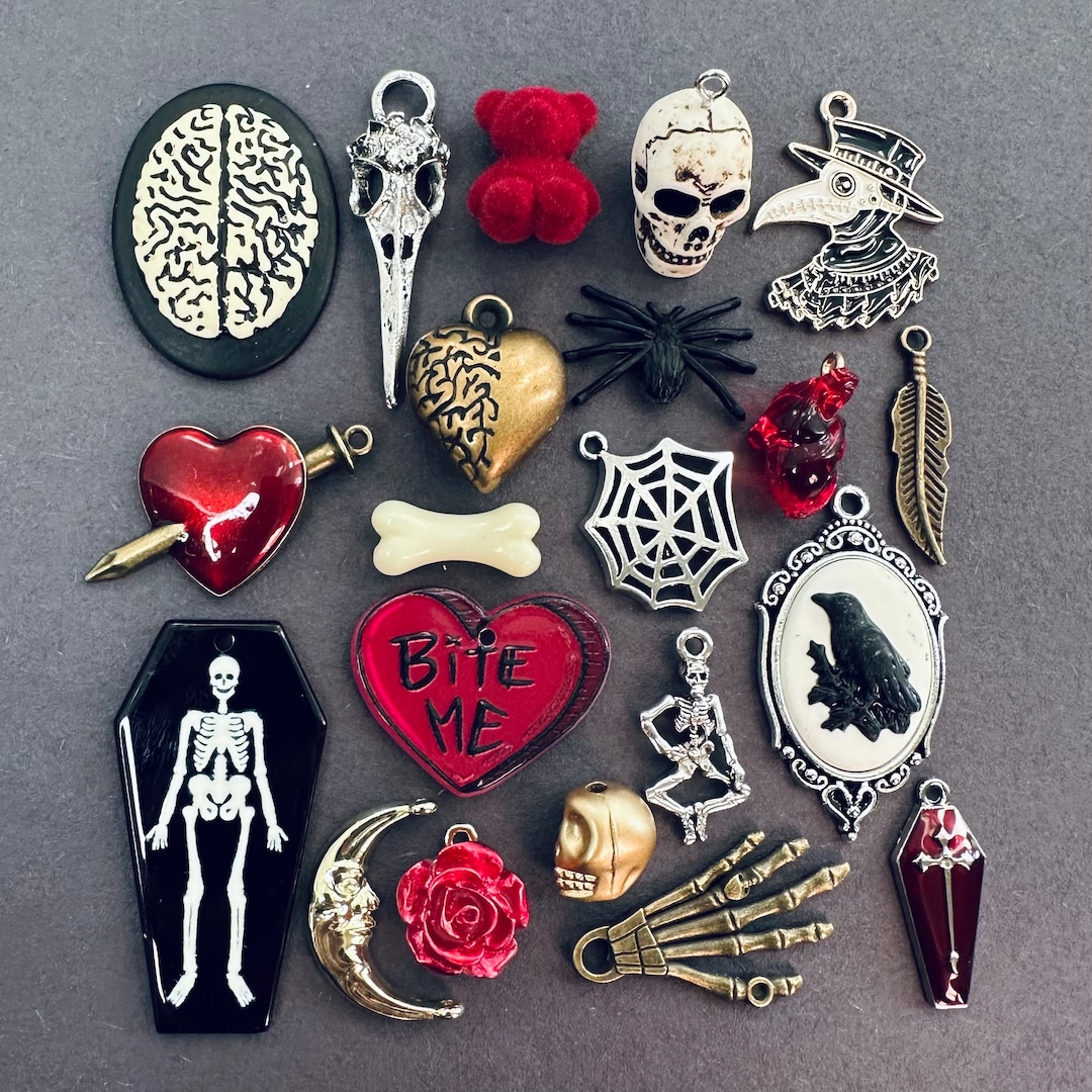 A Gothic Collection of Miniature Trinkets and Charms - Etsy
