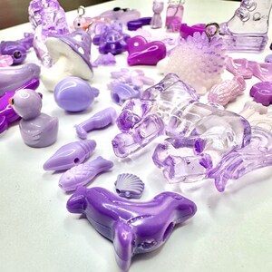 Purple Lovers Collection of Miniature Trinkets and Charms - Etsy