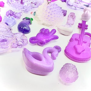 Purple Lovers Collection of Miniature Trinkets and Charms - Etsy