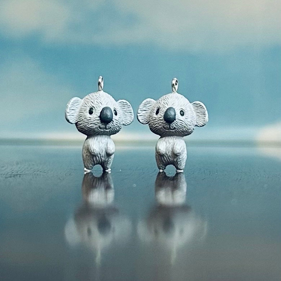 Koala Charms (qty 4) - Etsy