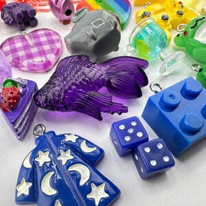 Rainbow Collection of Miniature Trinkets and Charms - Etsy