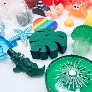 Rainbow Collection of Miniature Trinkets and Charms - Etsy