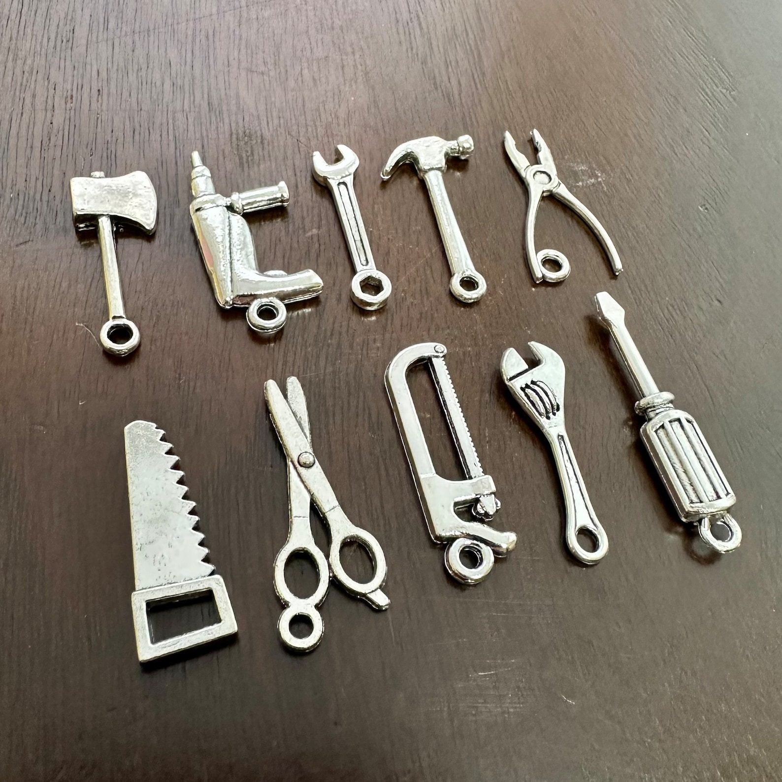 Tiny Tool Set Charms - Etsy