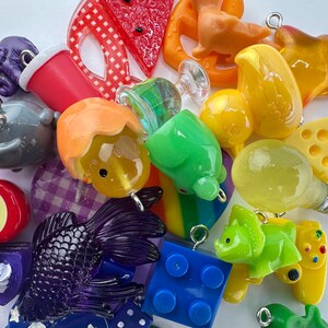 Rainbow Collection of Miniature Trinkets and Charms - Etsy