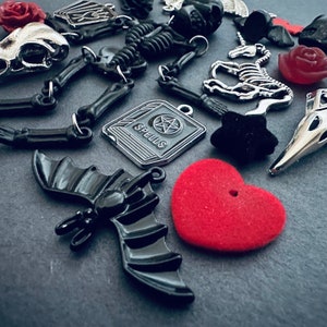 A Gothic Collection of Miniature Trinkets and Charms - Etsy