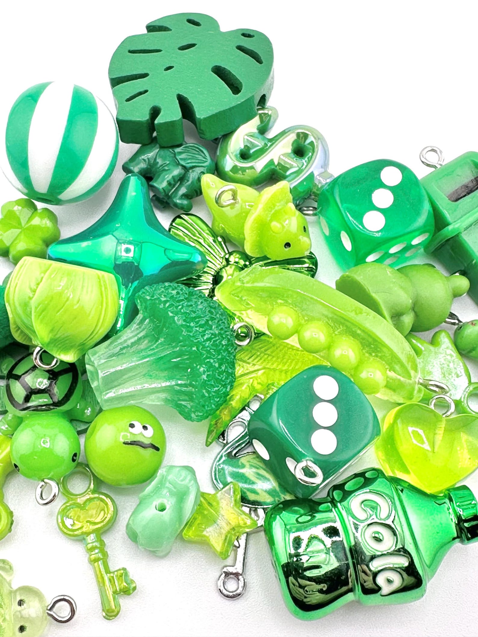 Green With Envy Miniature Trinkets and Charms - Etsy