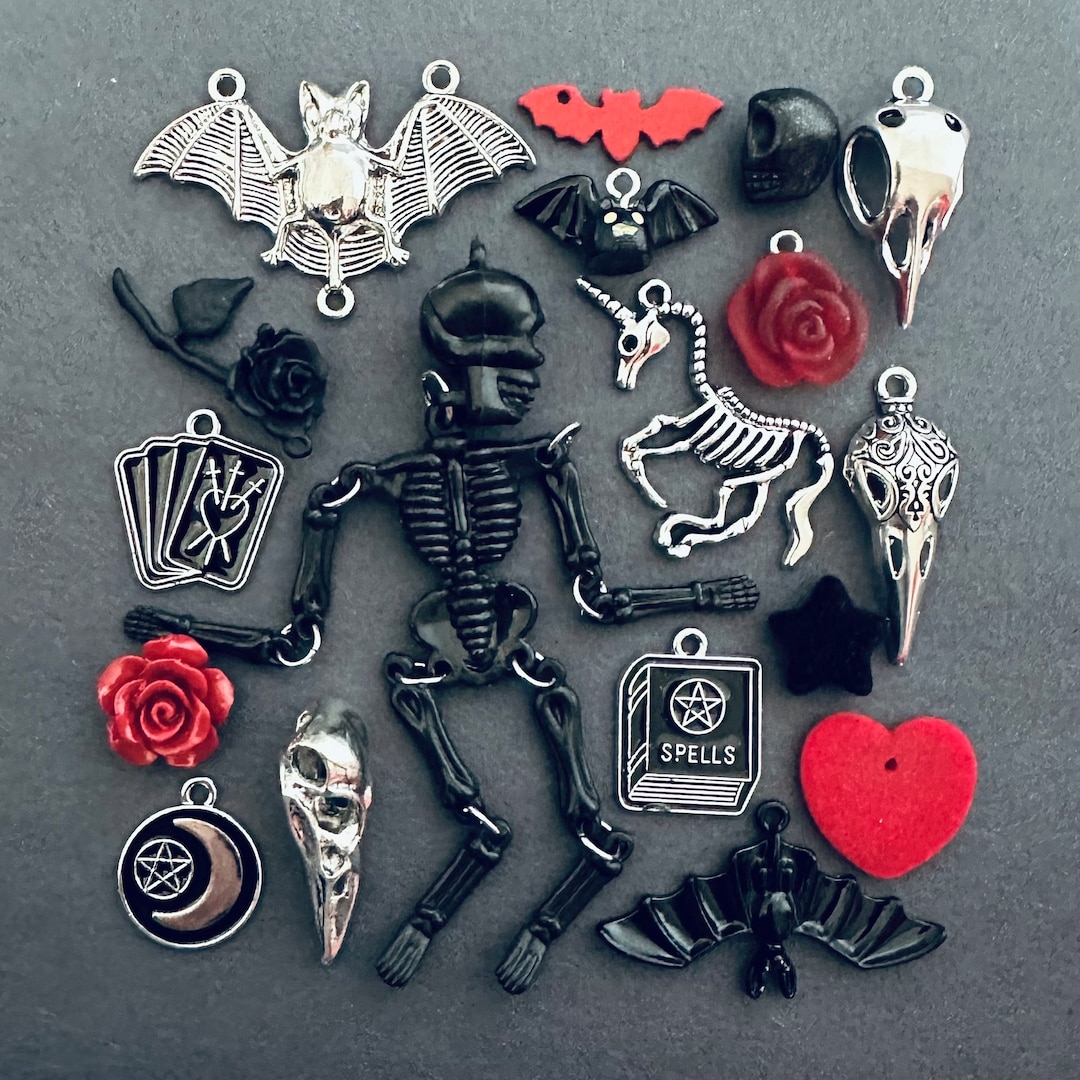 A Gothic Collection of Miniature Trinkets and Charms - Etsy