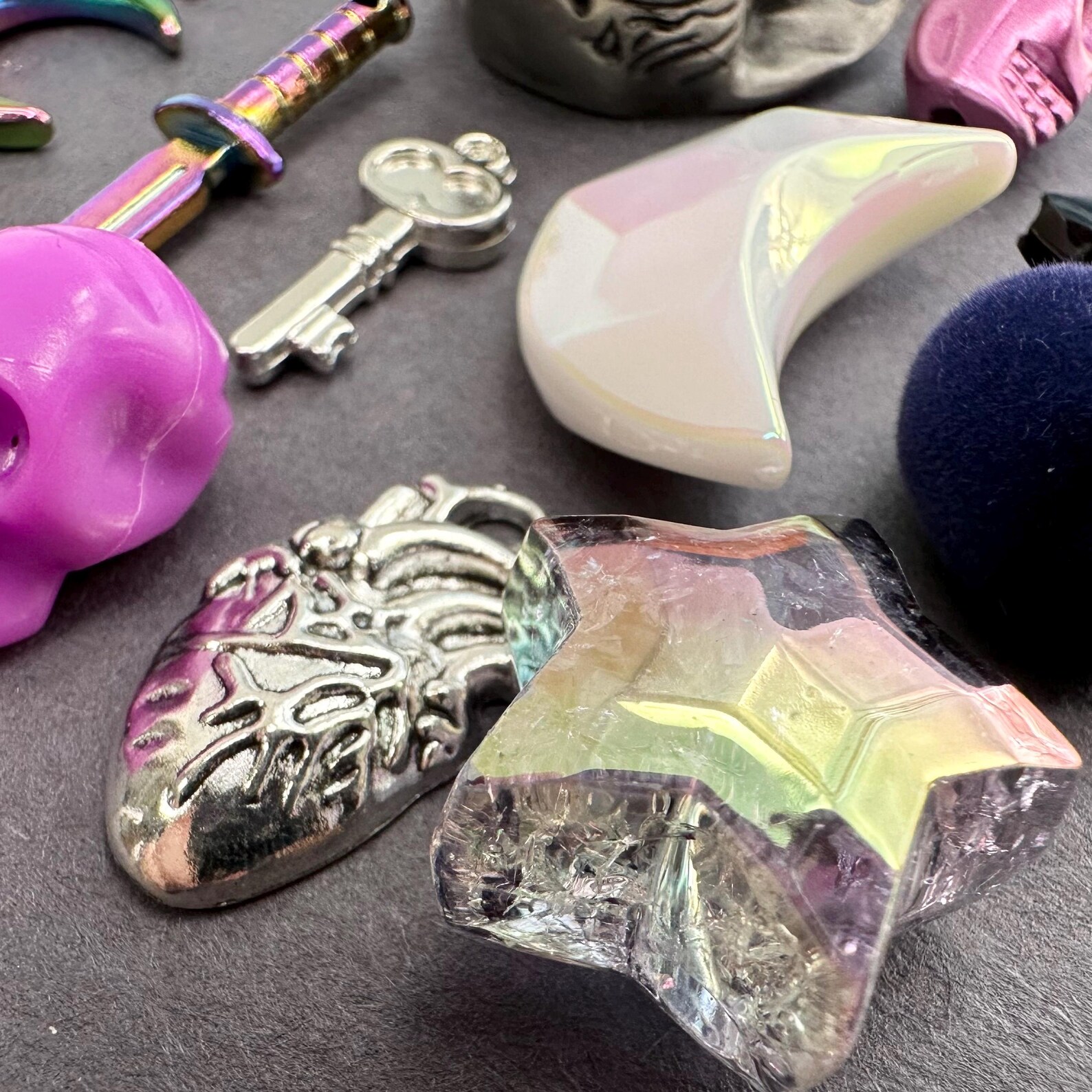 A Mystic Moon Gothic Collection of Miniature Trinkets and Charms - Etsy